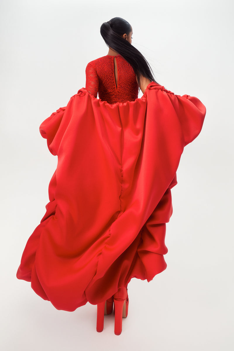 Geranium Rouge Throw On – BRIELLE